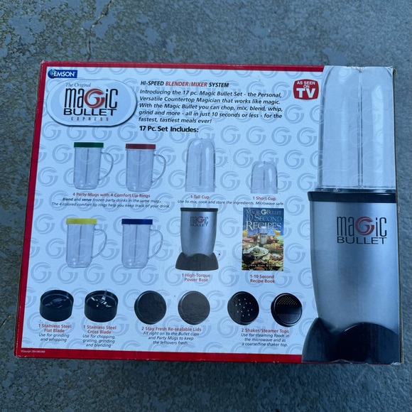 Magic Bullet | Kitchen | New In Box Vintage The Original Magic Bullet ...